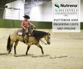 AQHA L1 East Updated Entry Proofing List and Patterns | Equine Chronicle