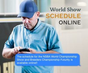 2025 NSBA World Championship Show Schedule & Time Estimates | Equine ...