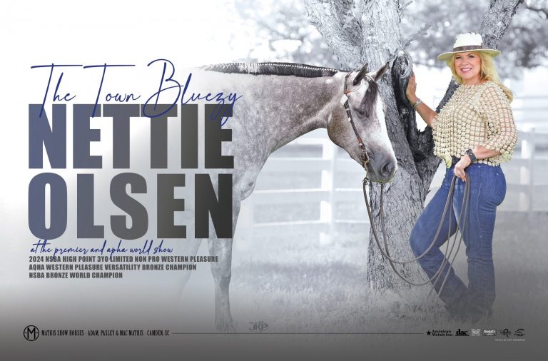 Emma Edwards Purchases The Town Bluezy from Nettie Olsen | Equine Chronicle